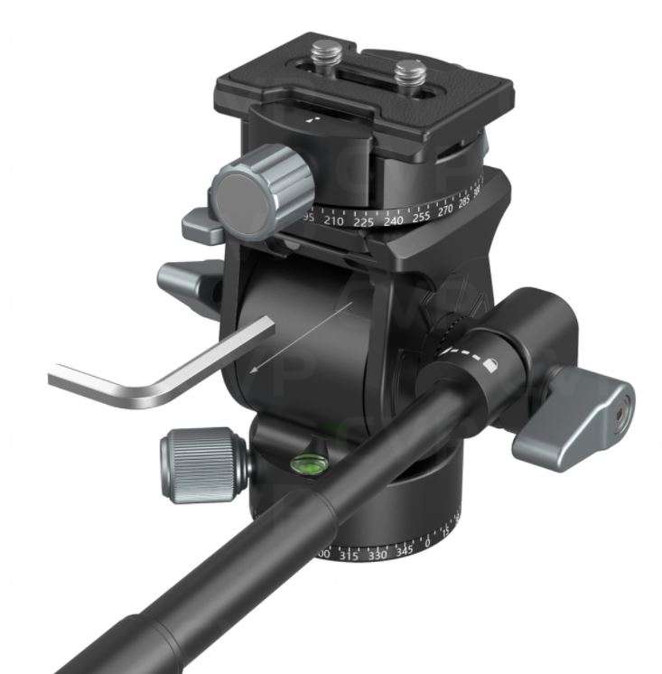 Buy - Ex-Showroom SmallRig 3457 Lightweight Fluid Video Head (SR3457B)