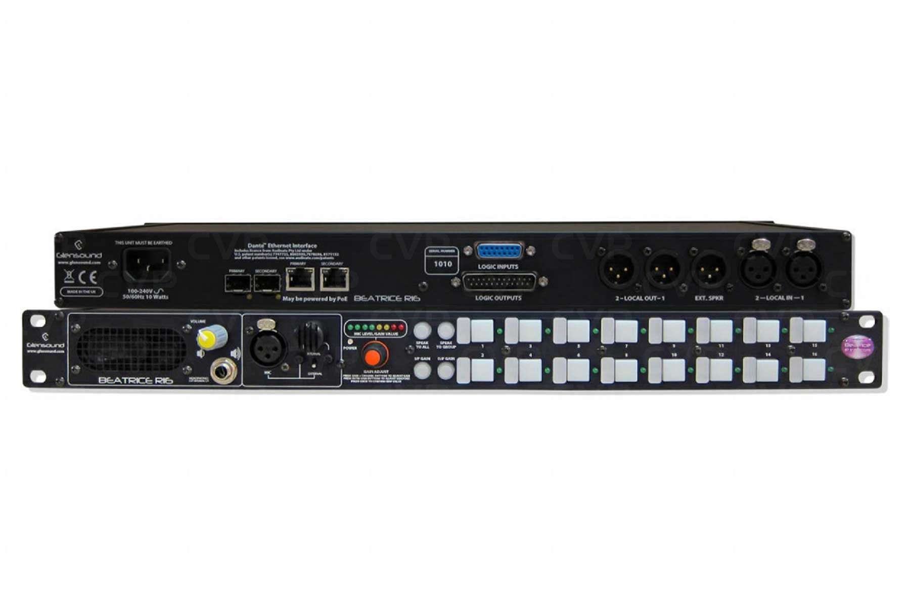 Buy - Glensound Beatrice R16/4M Rackmount Intercom - 4pin XLR (Beatrice ...