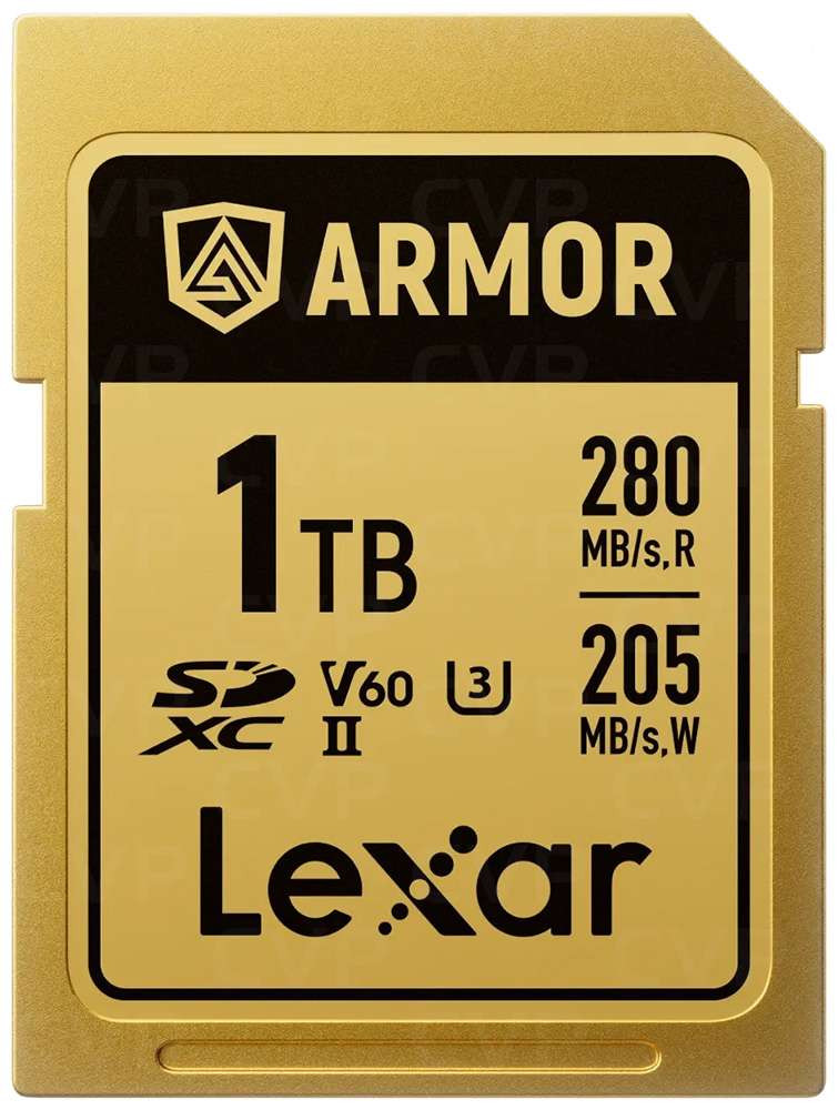 Tarjeta Lexar 1TB Armor Gold SDXC UHS-II | CVP