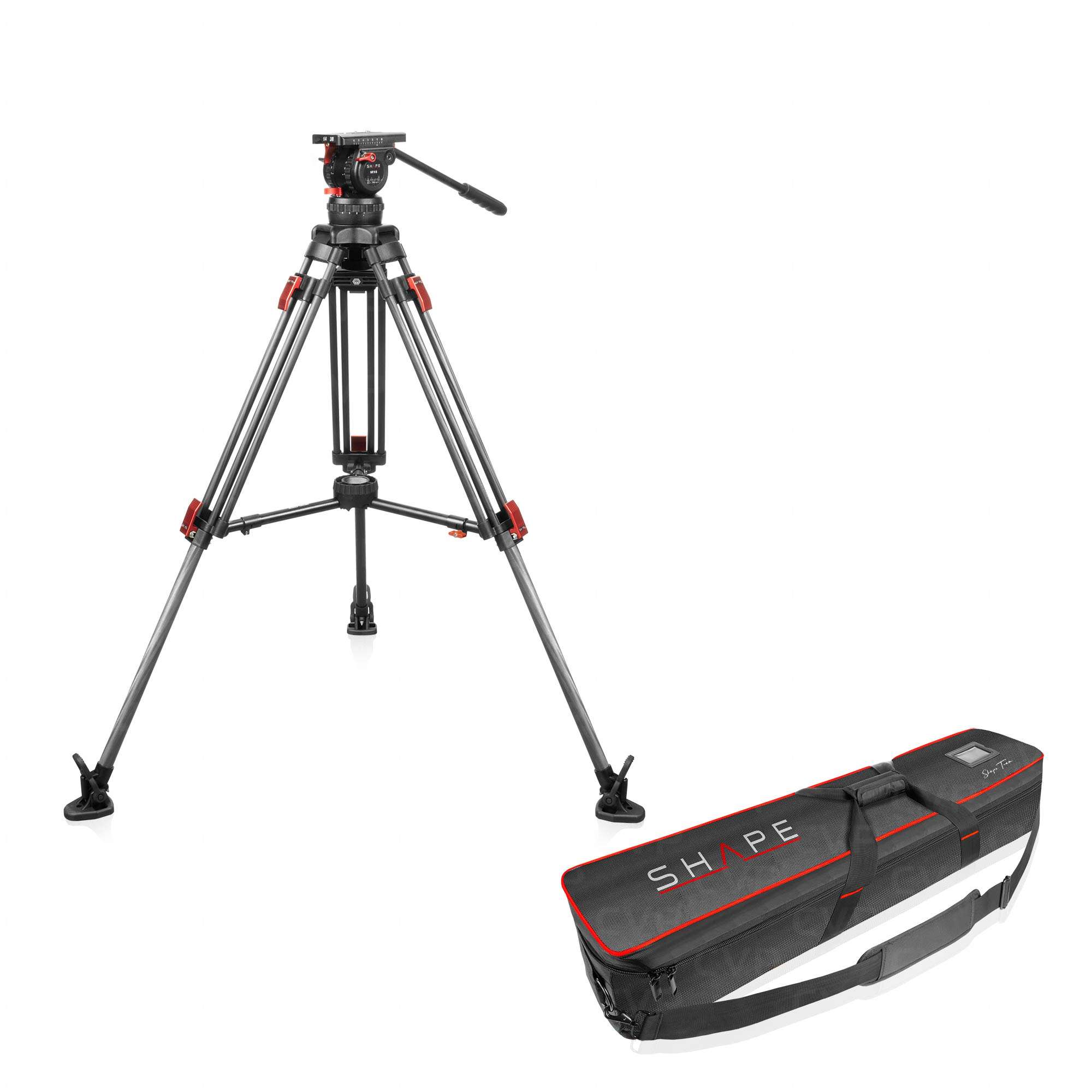 Buy - SHAPE Pro Video 15kg Mid-Level Tripod (ST15MD)