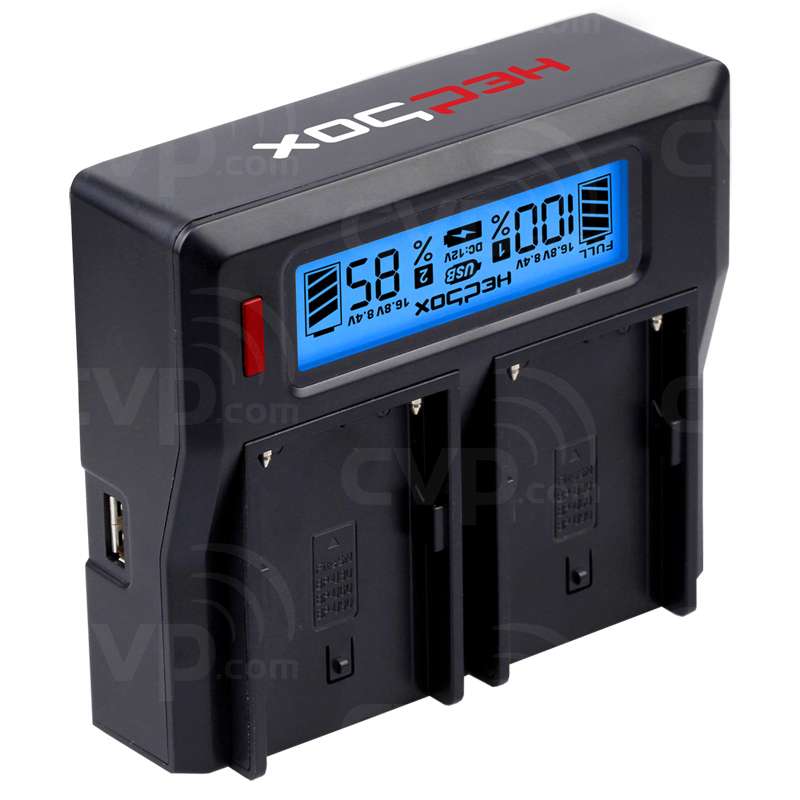 Buy - Hedbox DC50 Dual Battery Charger (UK) (HED-RP-DC50-UK)