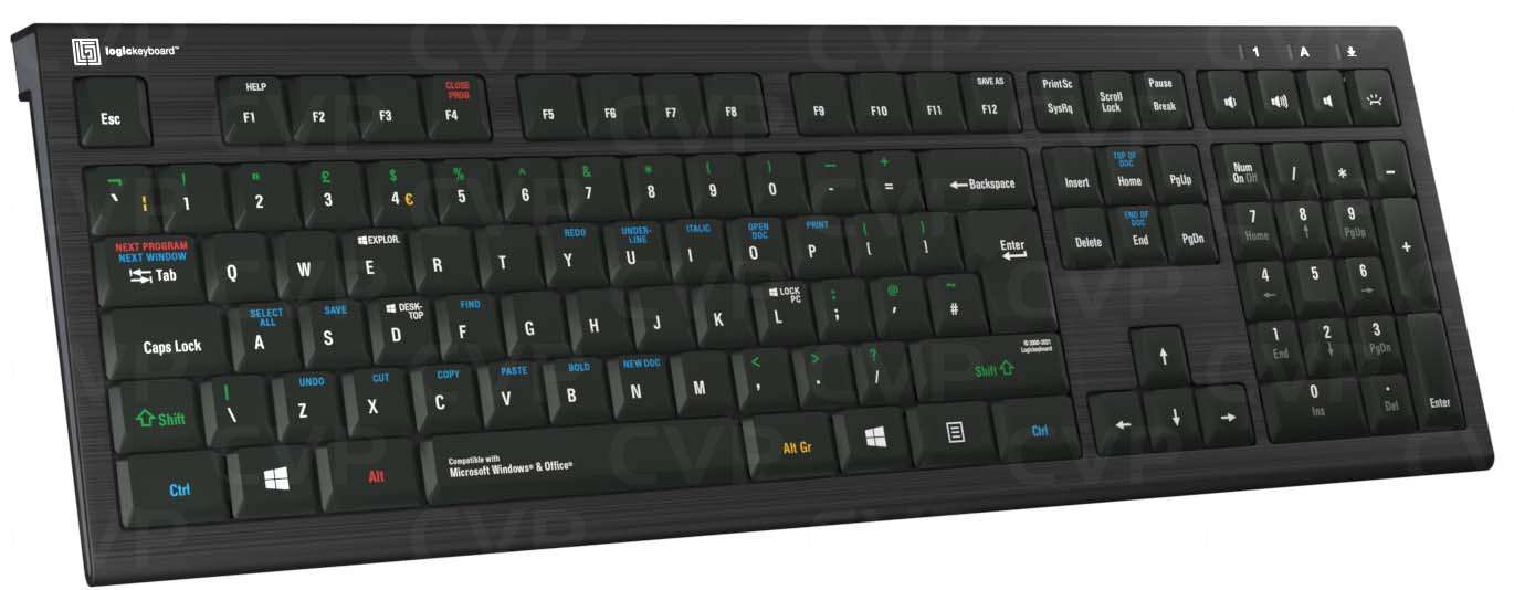 Buy - Logickeyboard MS Windows Astra 2 PC UK (LKBWINA2PCUK)