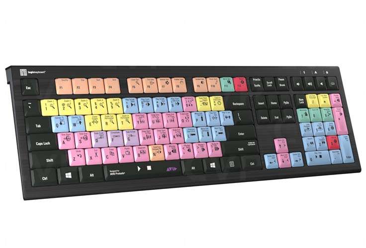 Buy - Logickeyboard Avid Pro Tools PC Astra 2 UK (LKBPTA2PCUK)