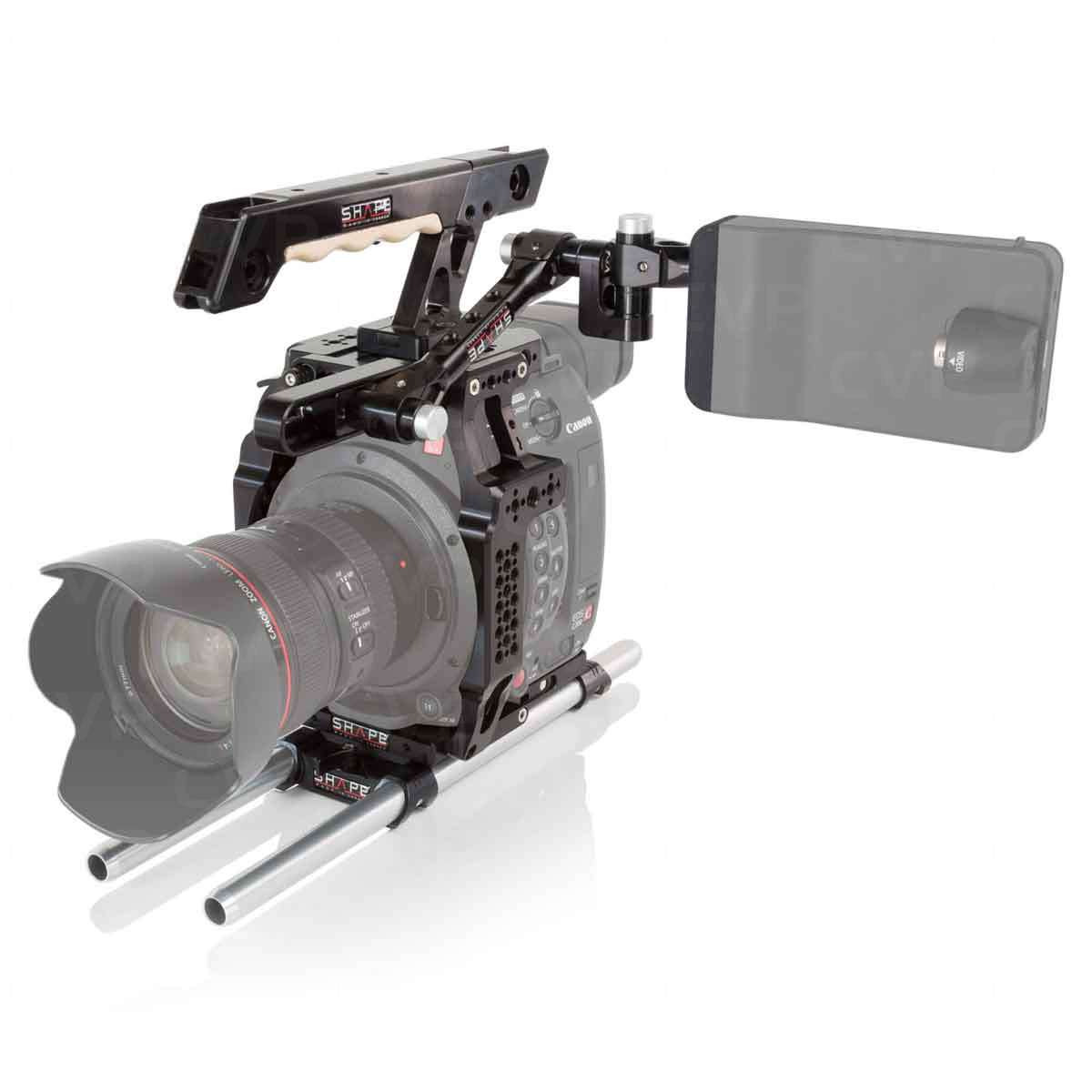 Buy - SHAPE Canon C200 Cage EVF Mount (C2EVFC)