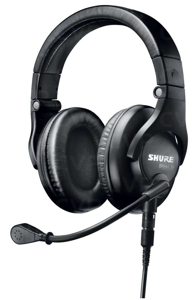 Buy - Shure Stereo Headphone w/Mic (W/O Cable) (BRH440M-LC)
