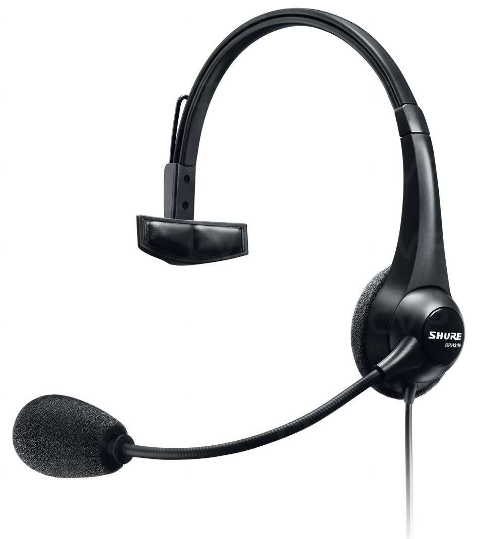 Buy - Shure Single Ear Headset w/Mic (4-Pin) (BRH31M-NXLR4M)