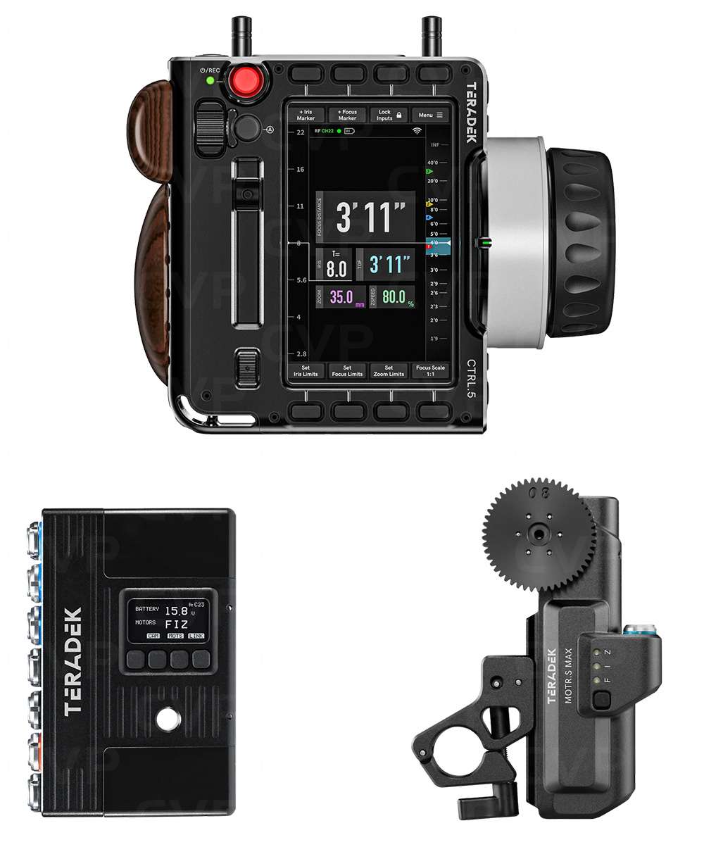 Teradek RT FIZ KIT - CTRL.5, MDR.X, MOTR.S MAX | CVP