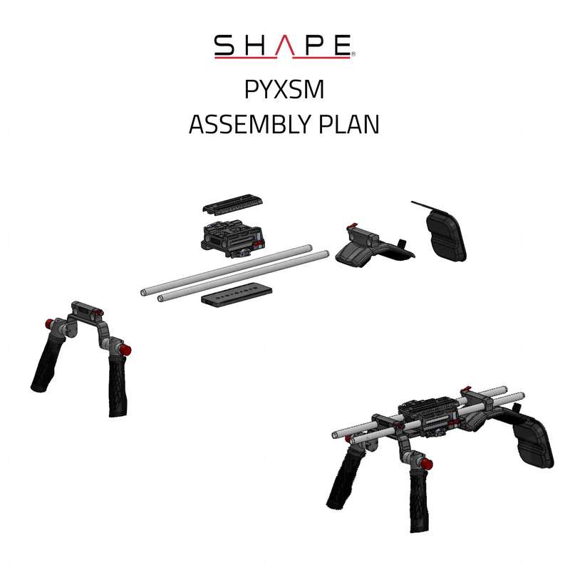 Buy - SHAPE Shoulder Mount for Blackmagic PYXIS (PYXSM)