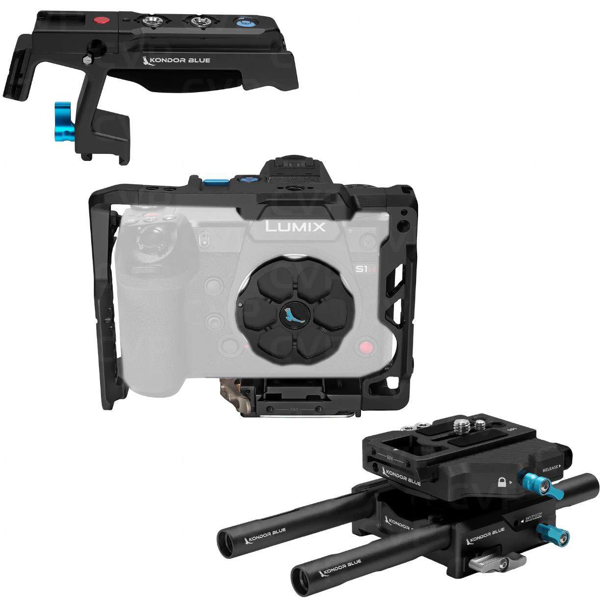 Buy - Kondor Blue Lumix S1h Base Rig MKII (KONS1HBRBK)