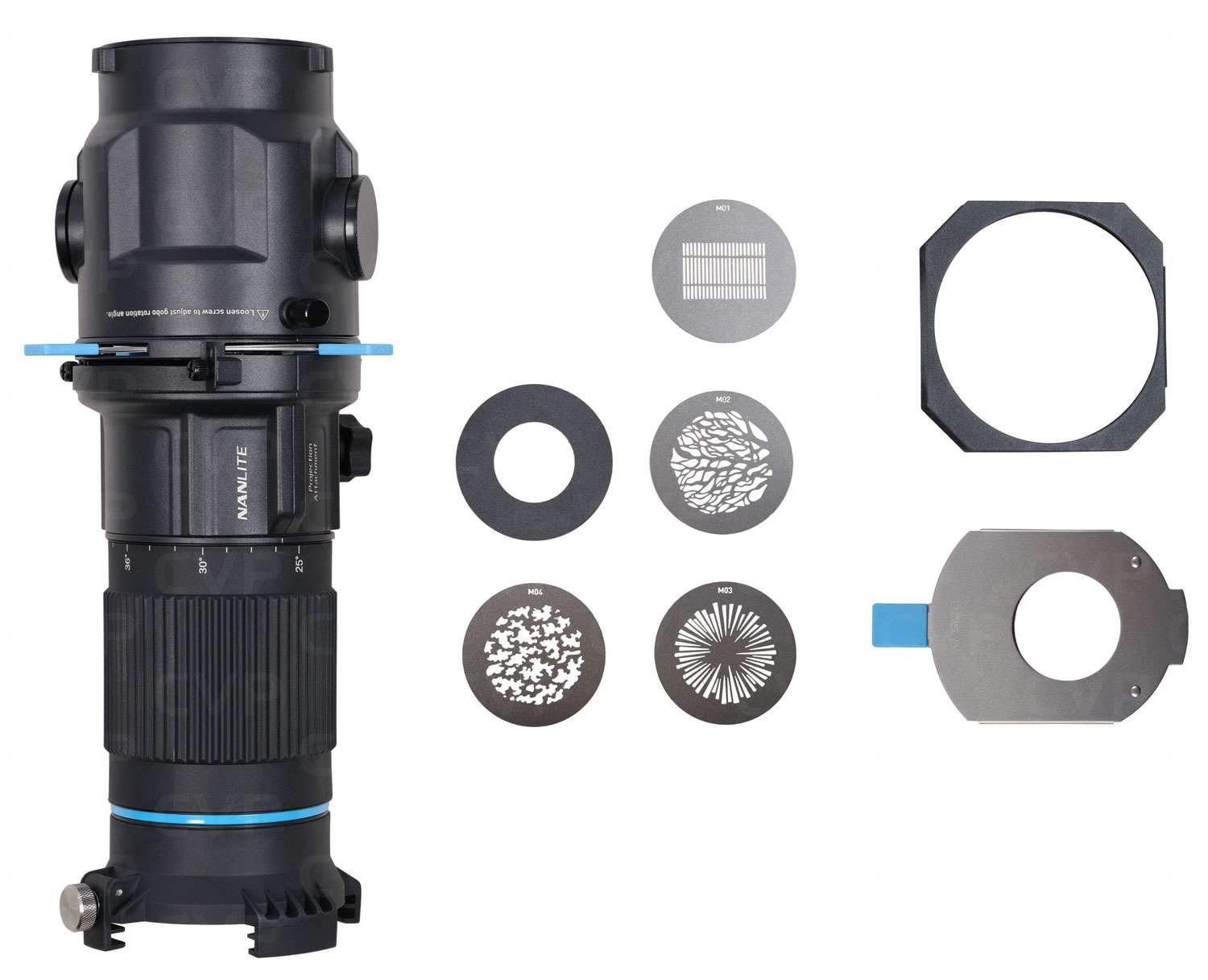 Nanlite Projection Attachment 25-45 Degrees - CVP