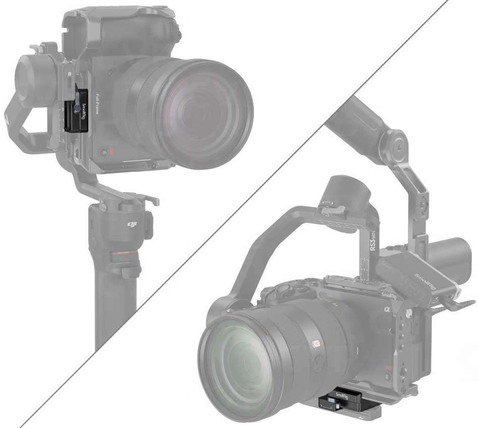 Buy - SmallRig Arca-Swiss Mount Plate - RS 3 Mini (SR4195)