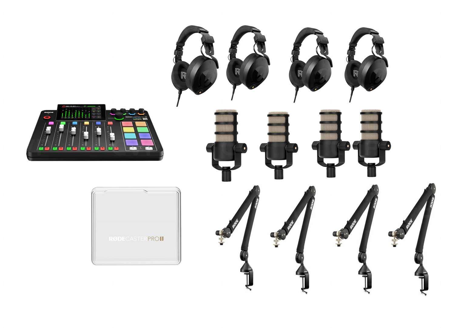 Buy - Rode RODECASTERPROII (RODECASTERPROII) RODECaster-Pro-II-4-Person ...