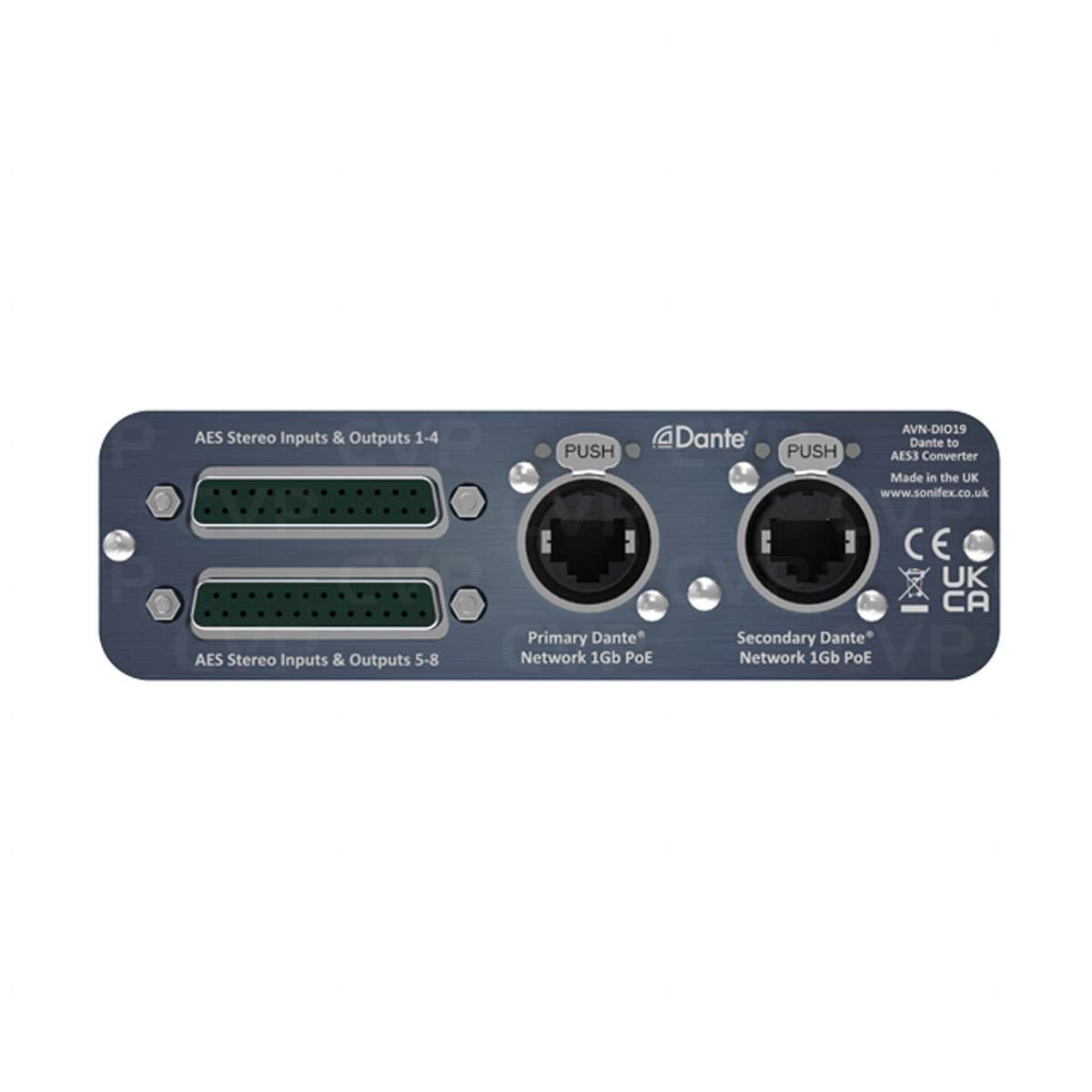 Buy - Sonifex Dante to AES3 16 channel I/O (AVN-DIO19)