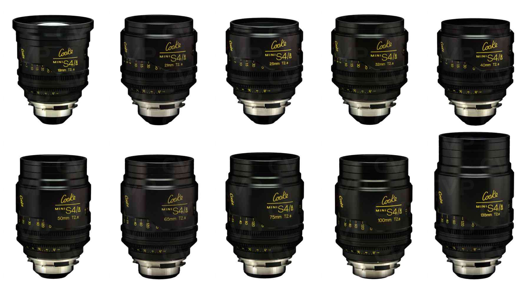 Buy - Cooke Mini S4i T2.8 10 Lens Set - MFT (MINI-4SI-SET10-MFT-FEET)