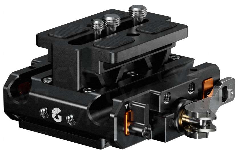 Buy - Bright Tangerine LeftField 3 Baseplate - V-RAPTOR (B4002.0160)