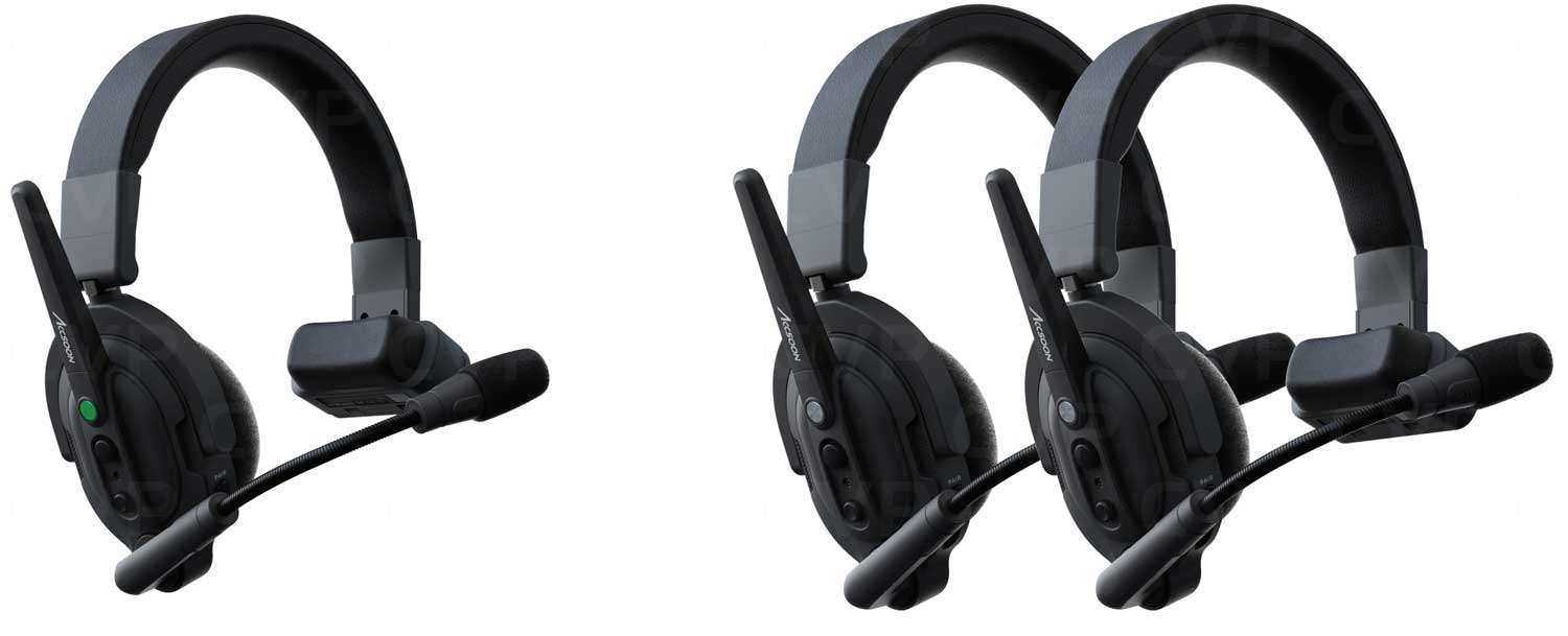 Accsoon Wireless Intercom System with 2 Headsets | CVP