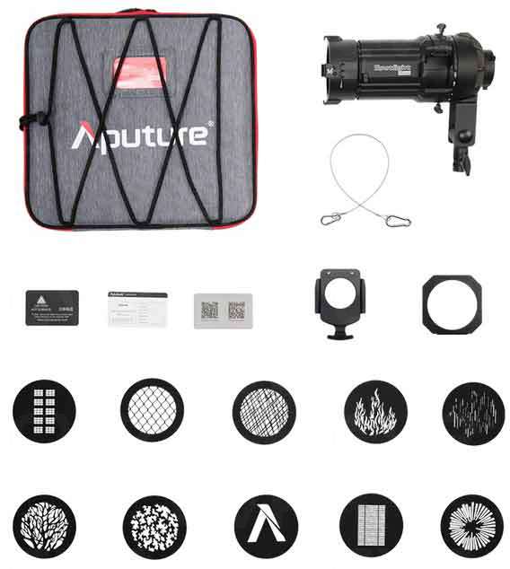 Aputure Spotlight Mini Kit w/ 36 Degrees Lens | CVP