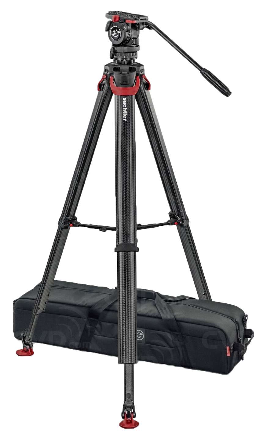Buy - Sachtler 0395 (SAC-0395) FSB 4 Tripod System with Flowtech 75 Carbon Fiber Tripod, Mid ...