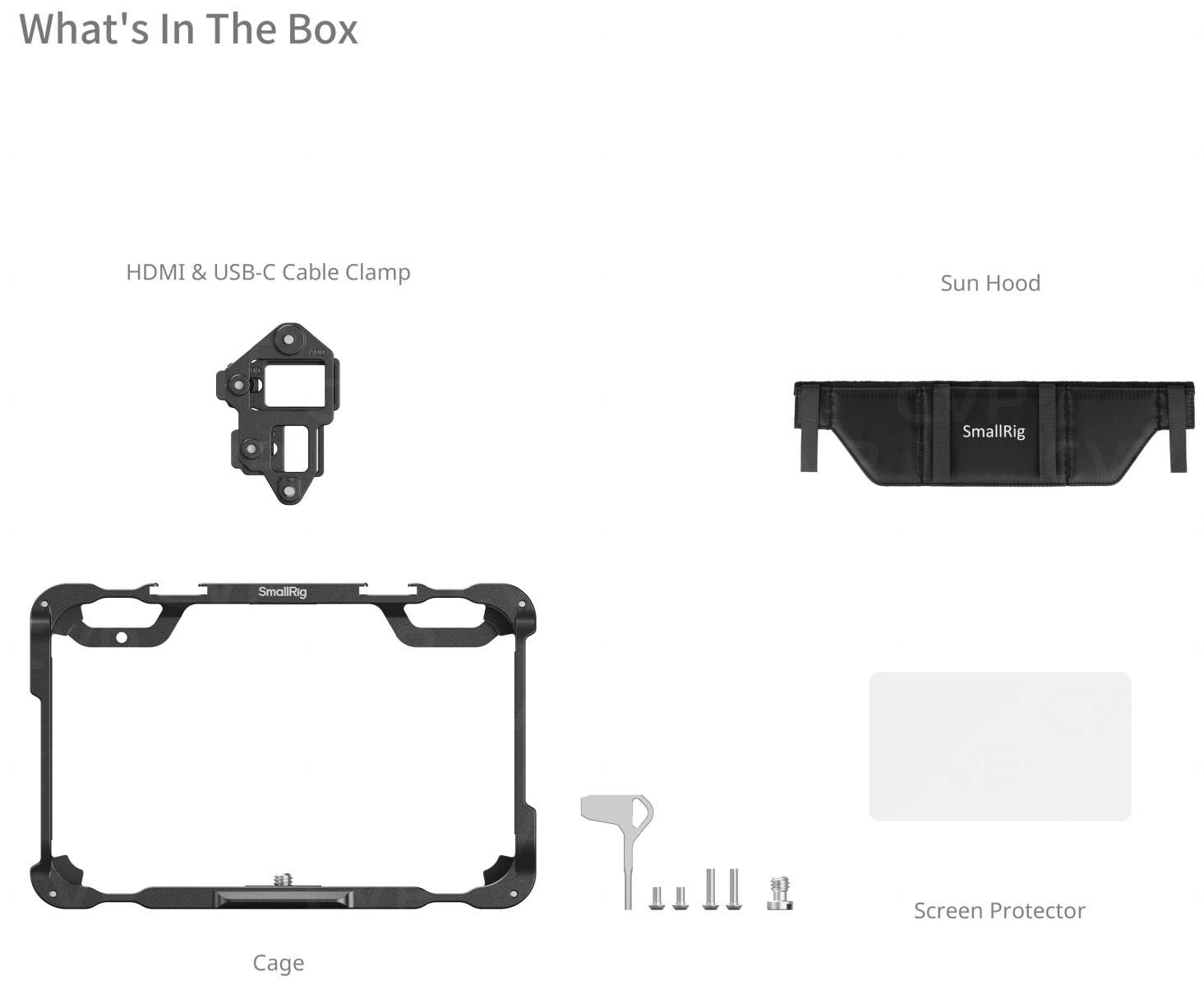 Kit de jaula para monitor SmallRig para Atomos Shinobi II | CVP