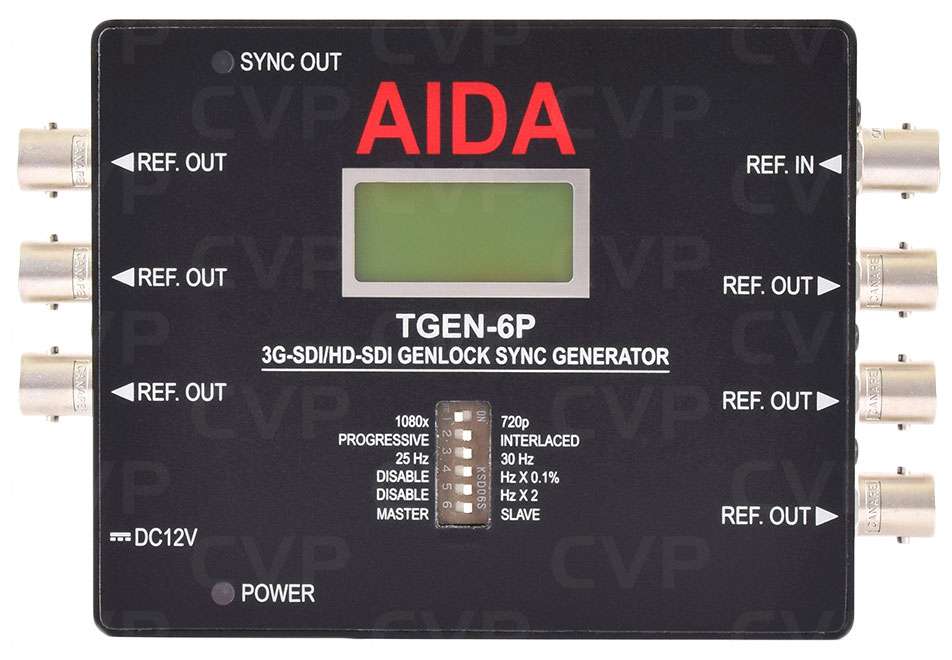 Buy - Aida Imaging TGEN-6P Tri-Level Genlock Sync Generator (TGEN-6P)