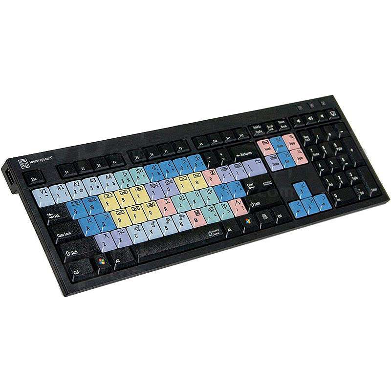 Buy - Logickeyboard Quantel PC Slim Line Nero (LKBQUANTBJPUUK)
