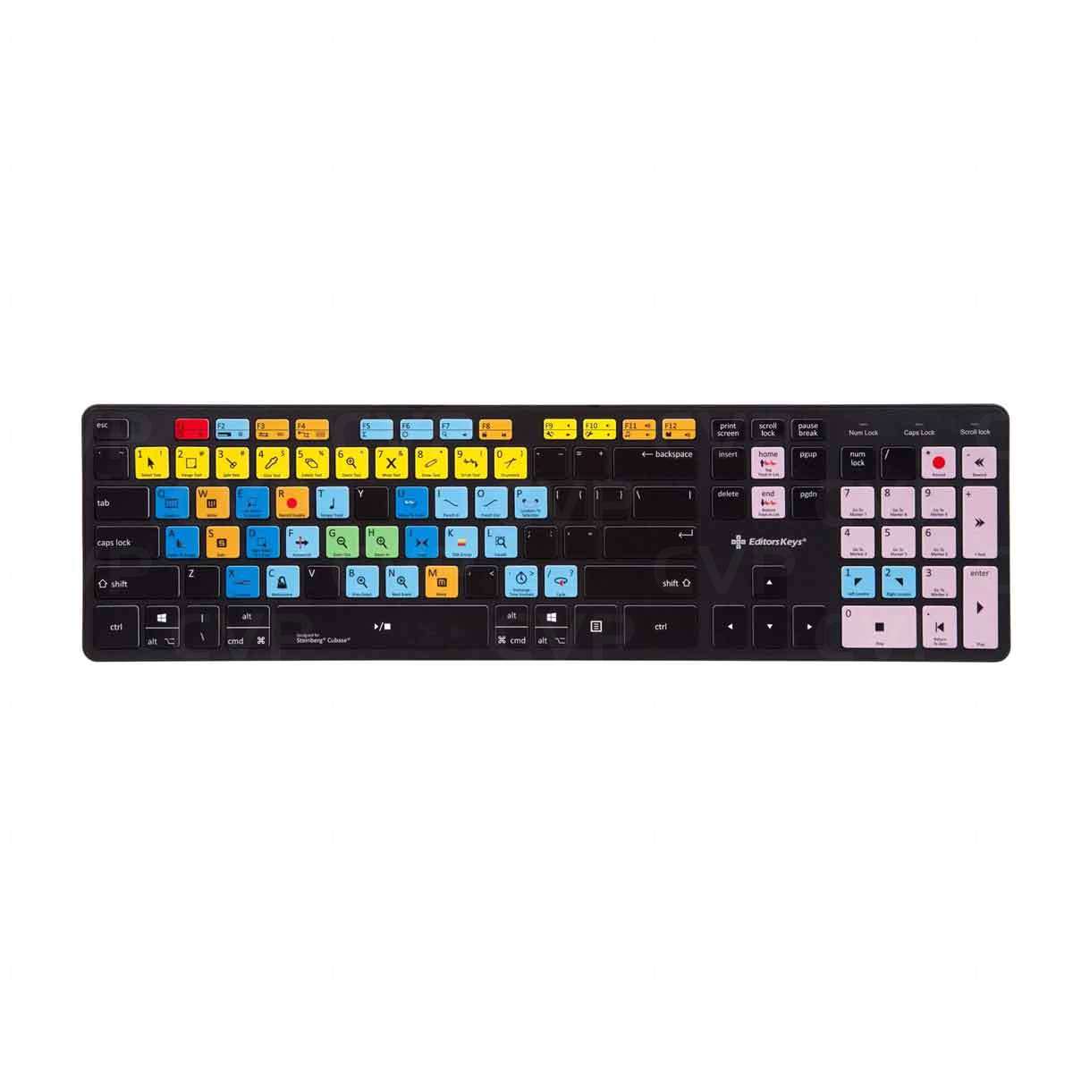 Buy - Editors Keys Cubase Mac/PC Slimline Keyboard (CUBA-SL-MACWIN-UK)