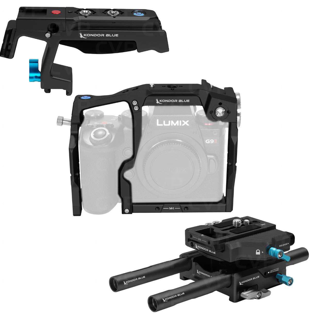 Buy - Kondor Blue Lumix G9 II Base Rig - MKII (KONPG9IIBRBK)