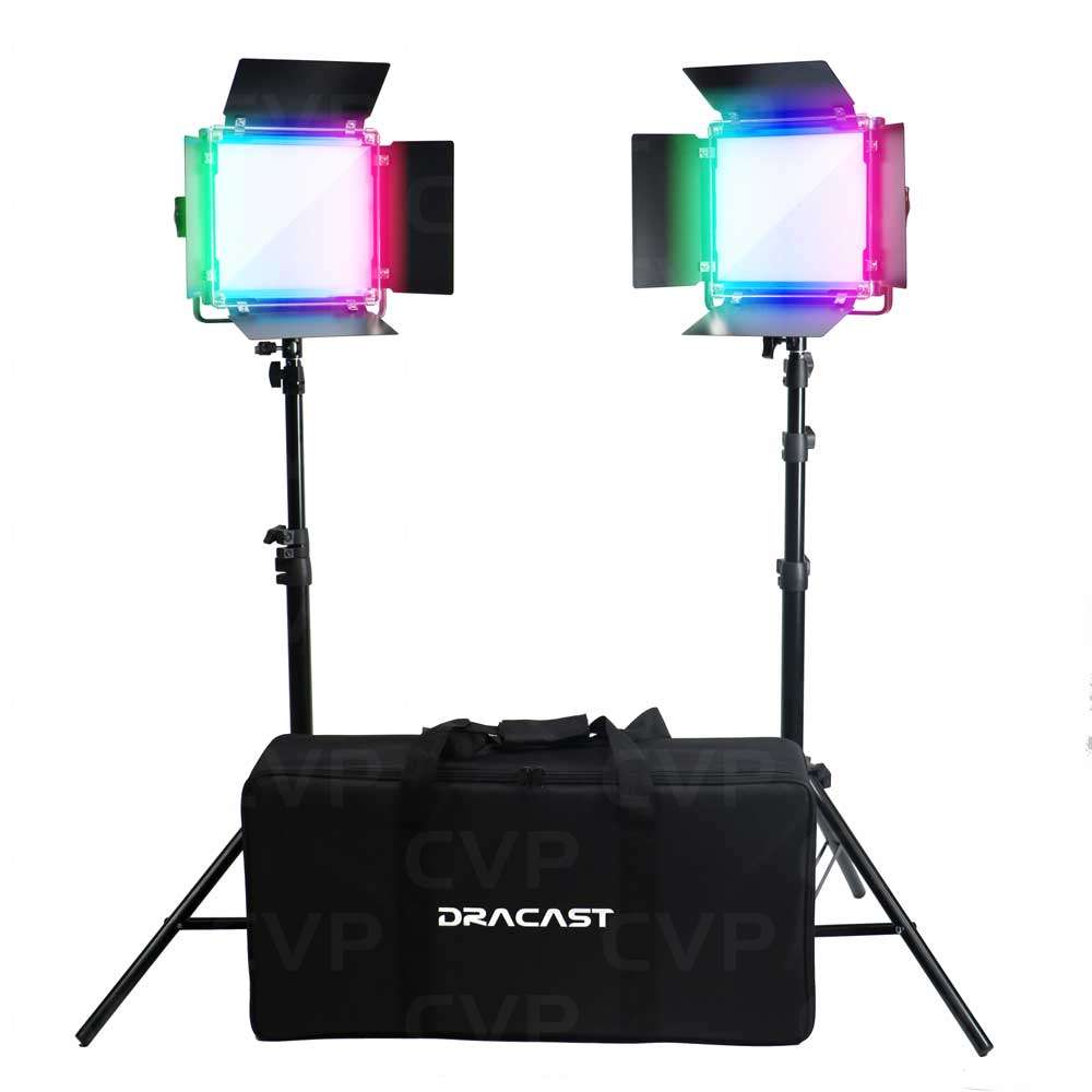 Buy - Dracast X Series RGB and Bi-Colour 2 Light Kit (DRX2500RGBS)