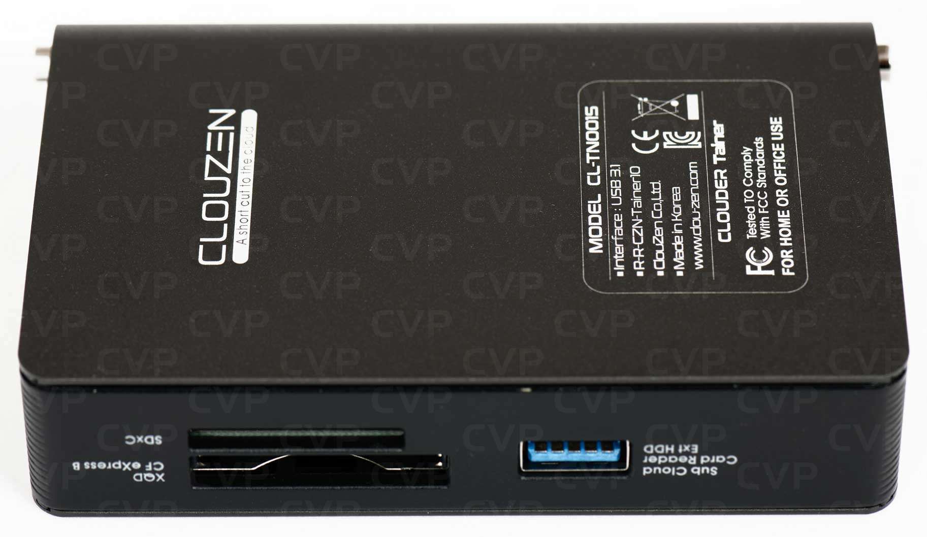 ClouZen TAINER Portable All-in-One Backup Storage With CFX | CVP