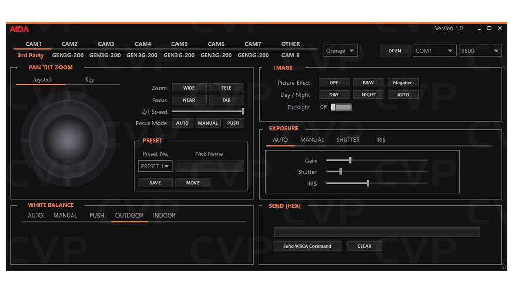 Buy - Aida Imaging VISCA CCU and Software (CCS-USB)