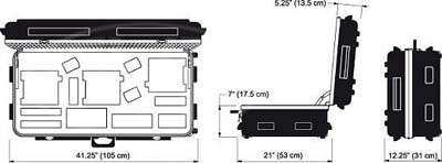 Buy - Dedolight DCHD3X6 Hard Case (DCHD3X6)