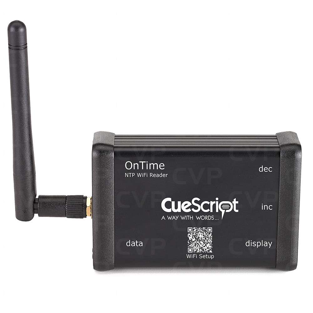 Buy - CueScript OnTime Wi-Fi NTP Reader at CVP