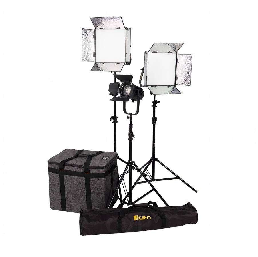 Buy - Ikan 3-Point Light Kit w/ w/ LB10 and SFB150 -VM (LB-2F1SV)