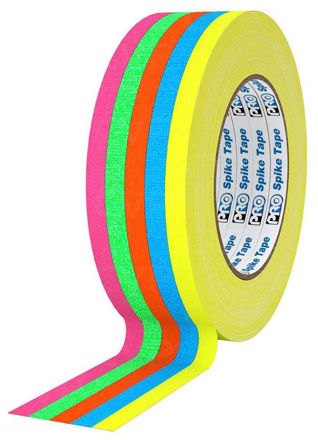 Pro Tapes Pro Spike Stack 12mm x 18m 5x Fluorescent | CVP