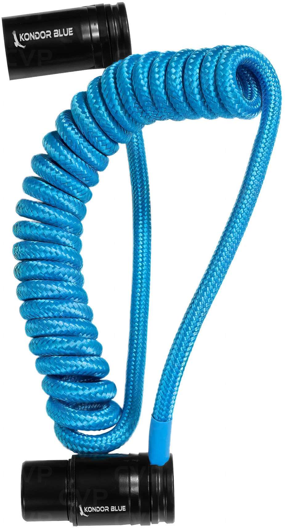Buy - Kondor Blue 12-24 Inch Coiled XLR Cable (KONMXLRFC)
