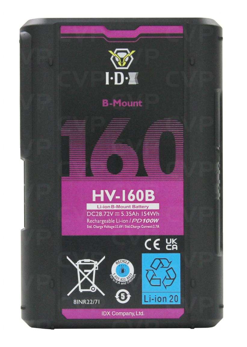 Buy - IDX HV-160B 154Wh 28V Battery (HV-160B)