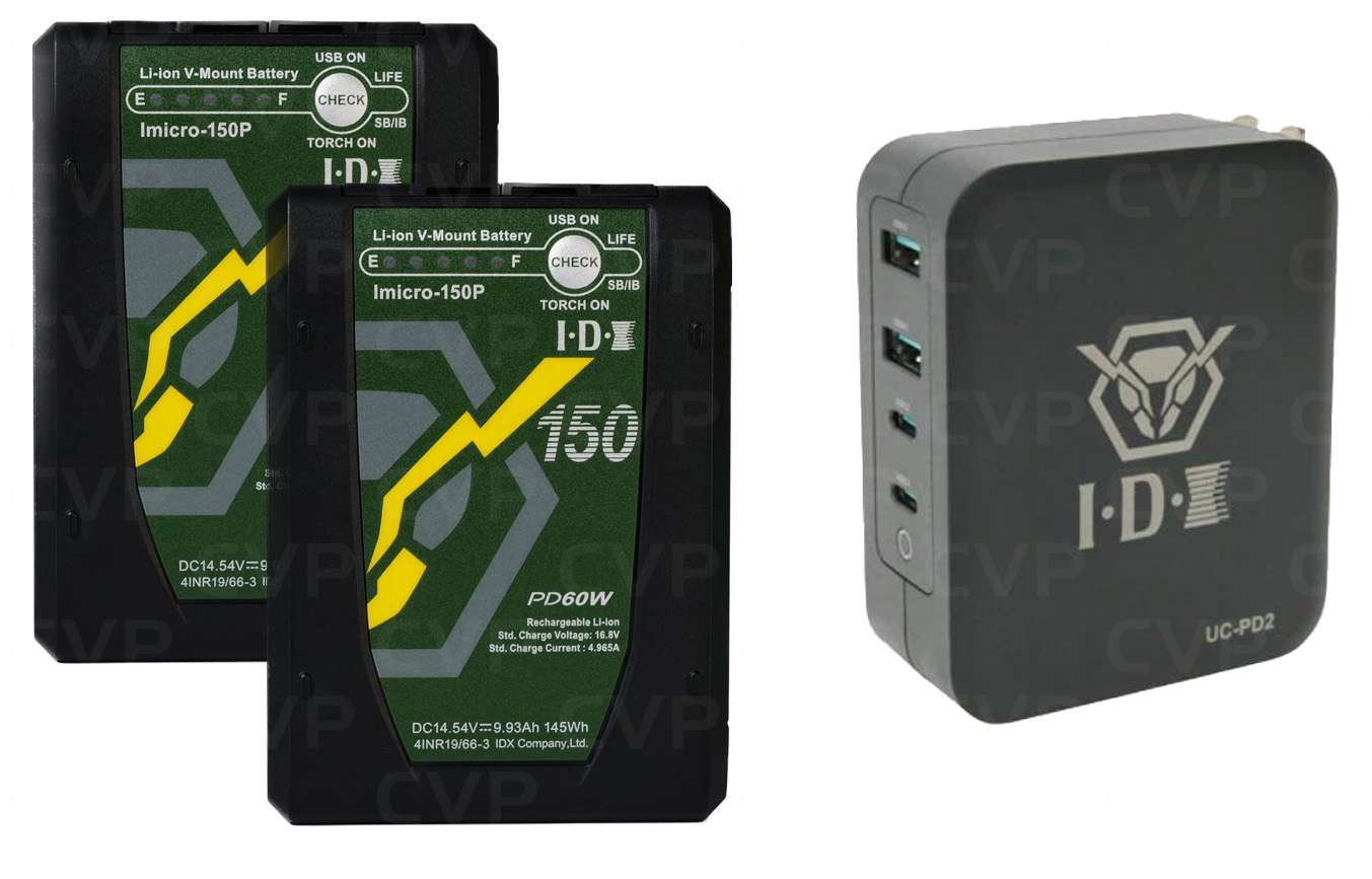 Comprar - IDX Imicro-150P/UC-PD2 Battery/Charger Kit (IM-150P/PD2)