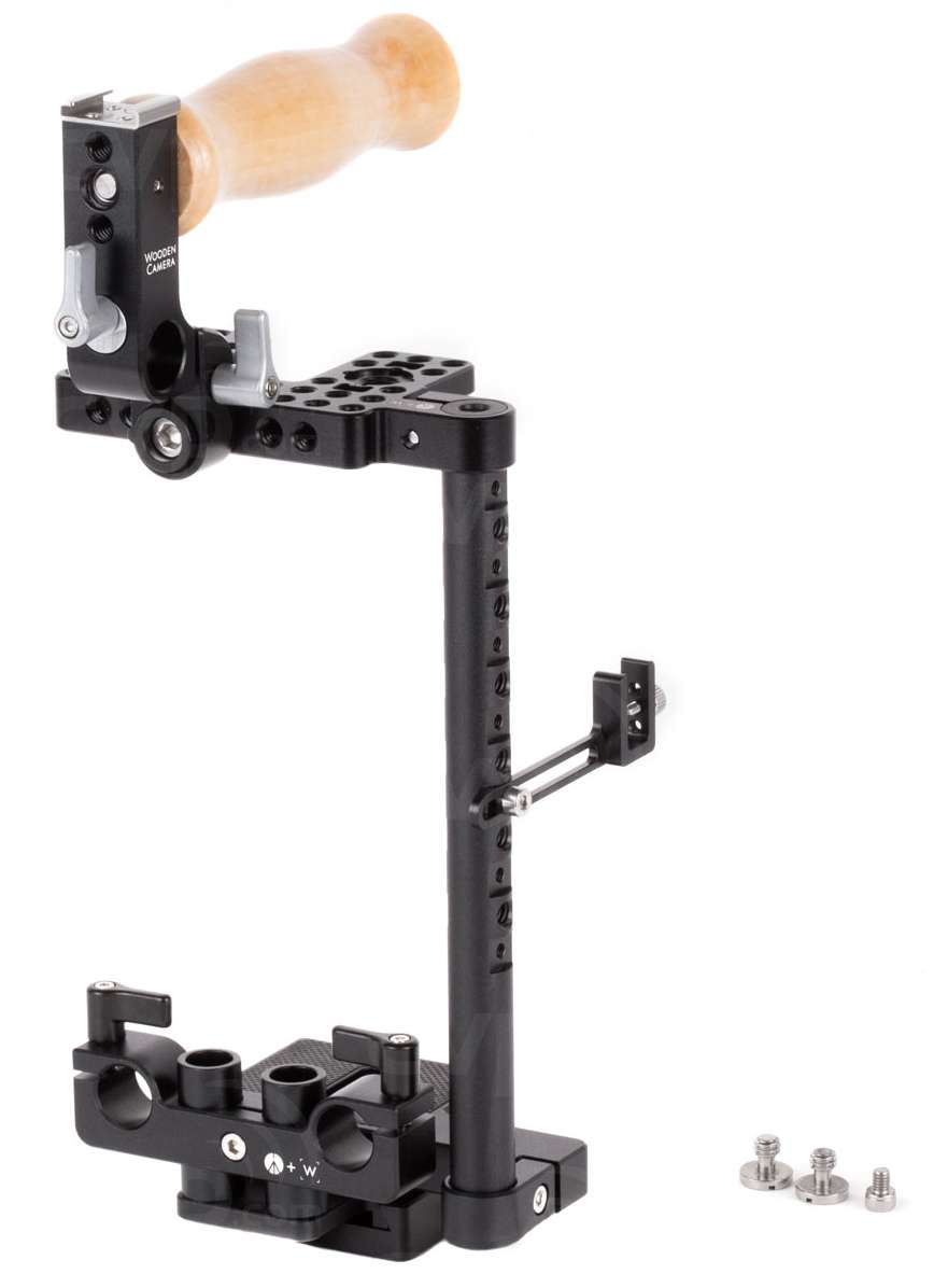 Buy - Wooden Camera Unified DSLR Cage (Large) with Wood Handle (243900)