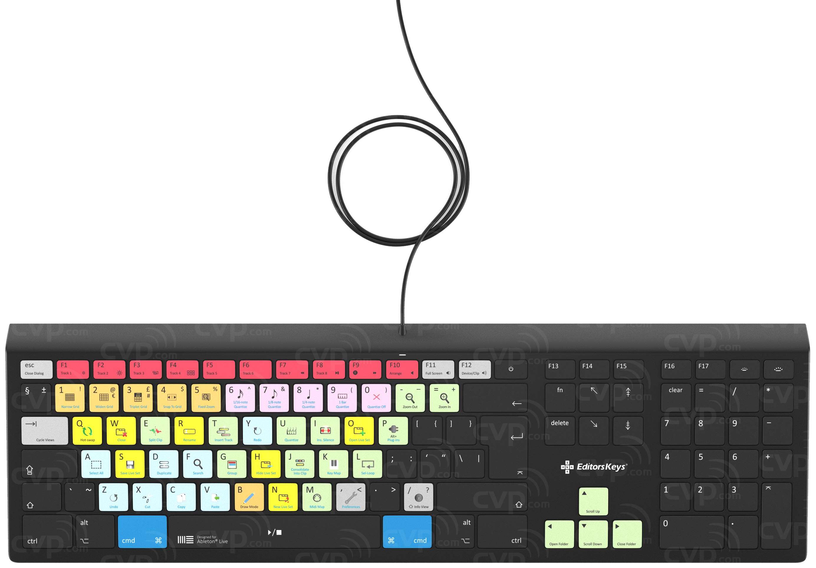 Buy - Editors Keys Abelton Live Backlit Keyboard for Mac (LIVE-BL-MAC-UK)
