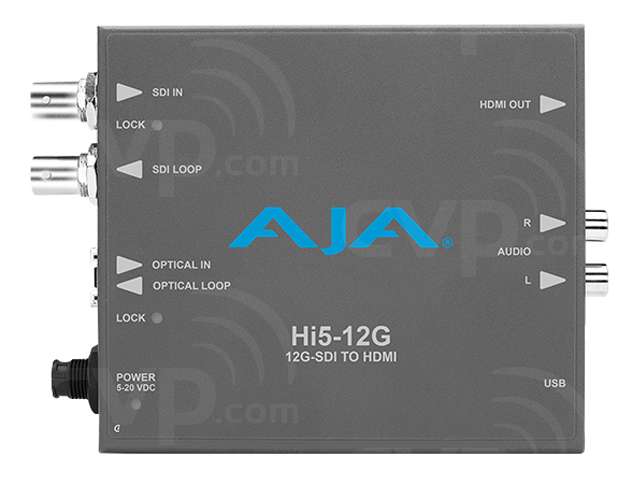 Buy - AJA Hi5-12G-R 12G-SDI to HDMI Receiver (HI5-12G-R-R0)