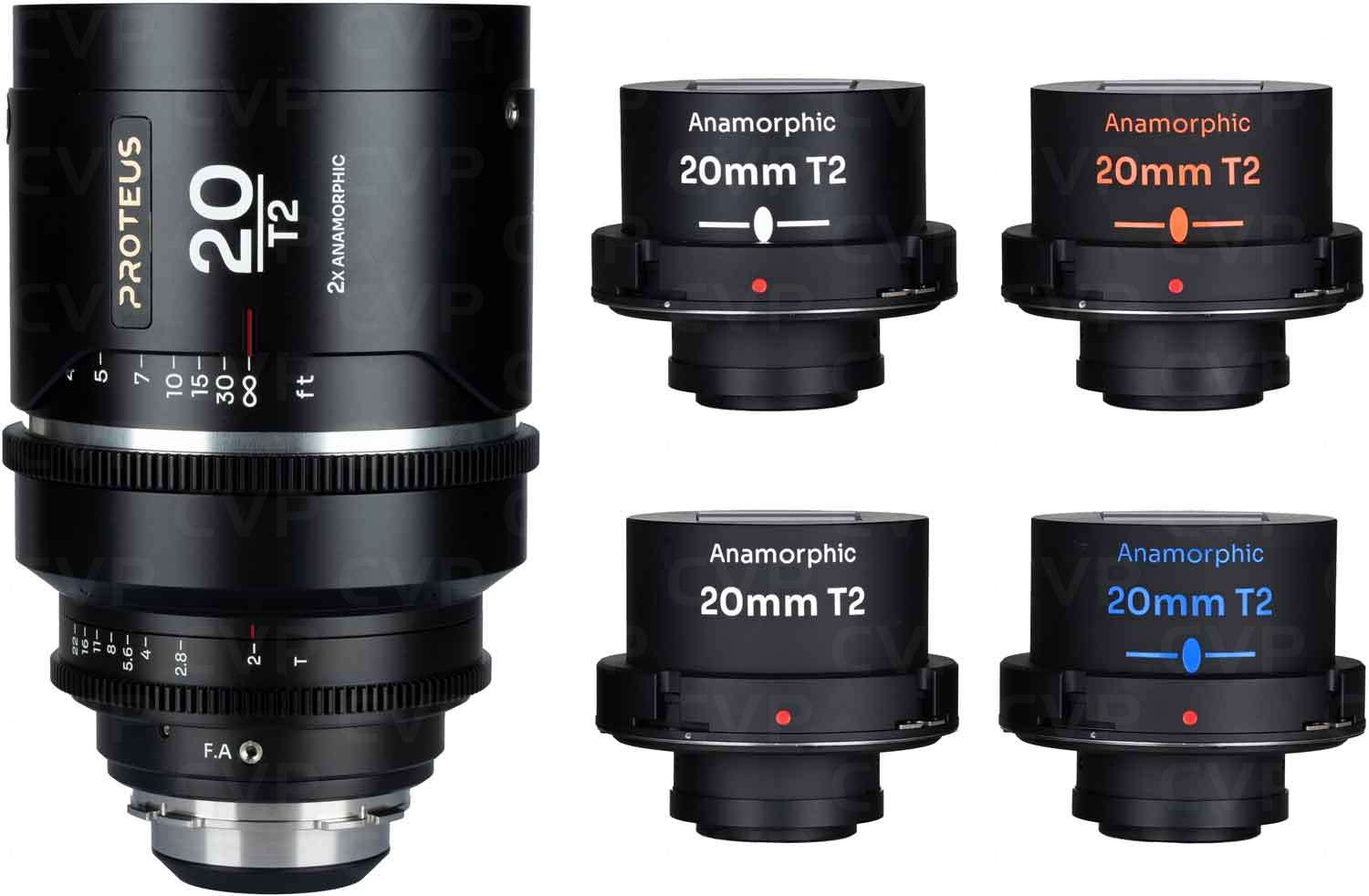 Objectif anamorphique Laowa Proteus Flex 2x 20 mm T2 PL | CVP