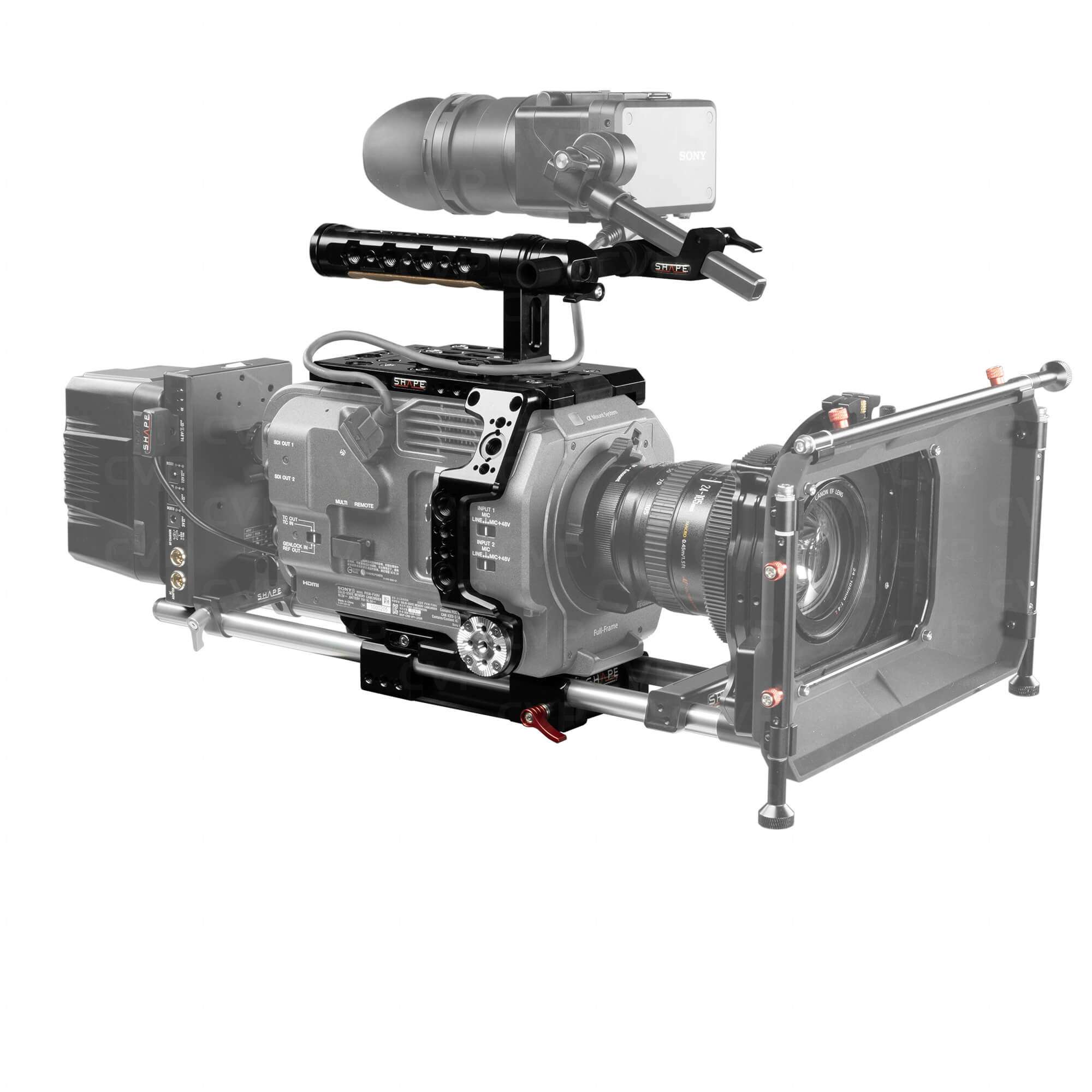Buy - SHAPE Sony FX9 Cage with Handle and EVF Mount (FX9EVFC)