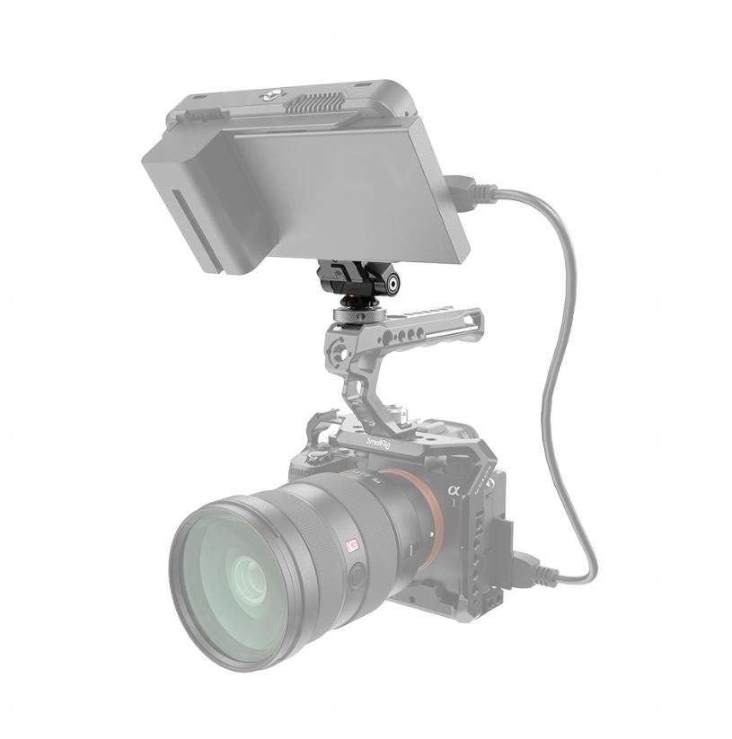 Buy - Ex-Showroom SmallRig HawkLock QR Monitor Mount w/ Cold Shoe (SR3514C)