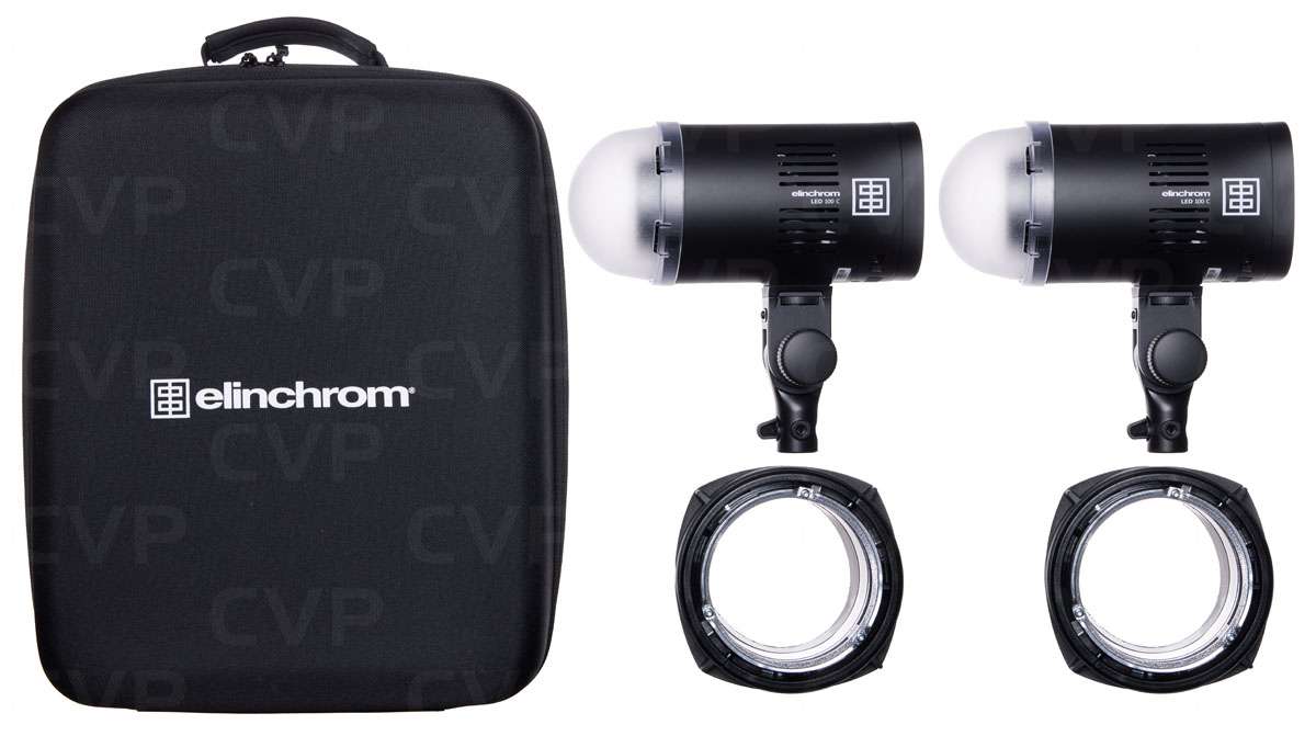 Buy - Elinchrom LED 100 C Light Dual Kit w/ Chargers (ELI-10237)