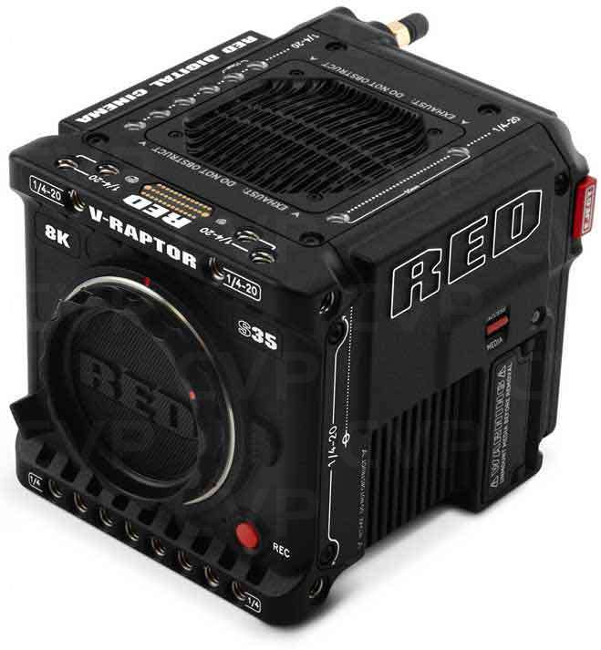 RED V-RAPTOR 8K S35 Cine-Broadcast Pack Full Rack | CVP
