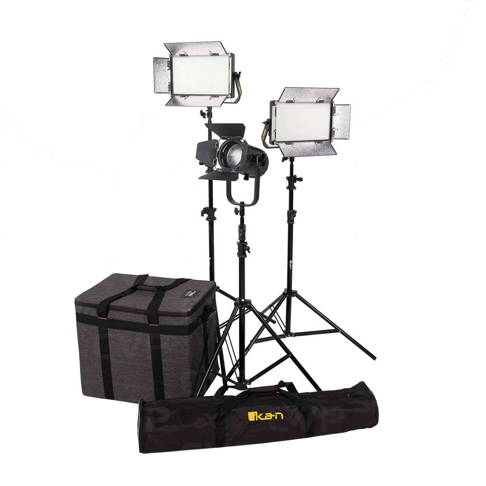 Buy - Ikan 3-Point Light Kit w/ LB5 and SFB150 -VM (LB-2H1SV)