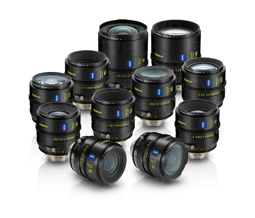 Buy - ZEISS Supreme Prime Radiance T1.5 PL Full Set (2460-412)