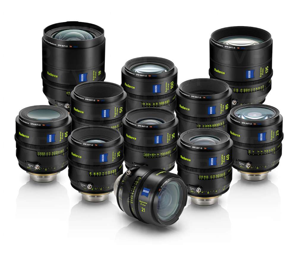 Buy - ZEISS Supreme Prime Radiance T1.5 PL Full Set (2460-412)
