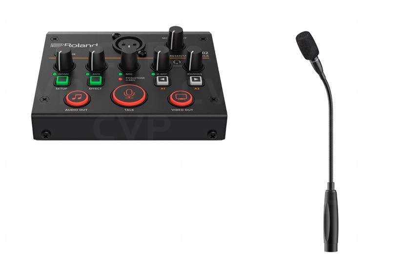 Buy - Roland Audio Video Capture w/ Gooseneck Mic (UVC-02)