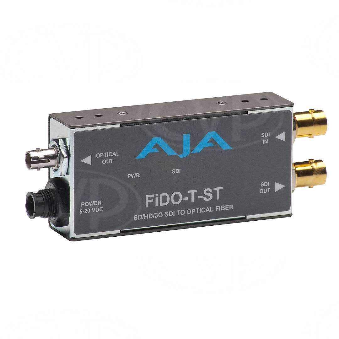 Buy - AJA FiDO-T-ST Single Fiber to SDI (FiDO-T-ST-R0)
